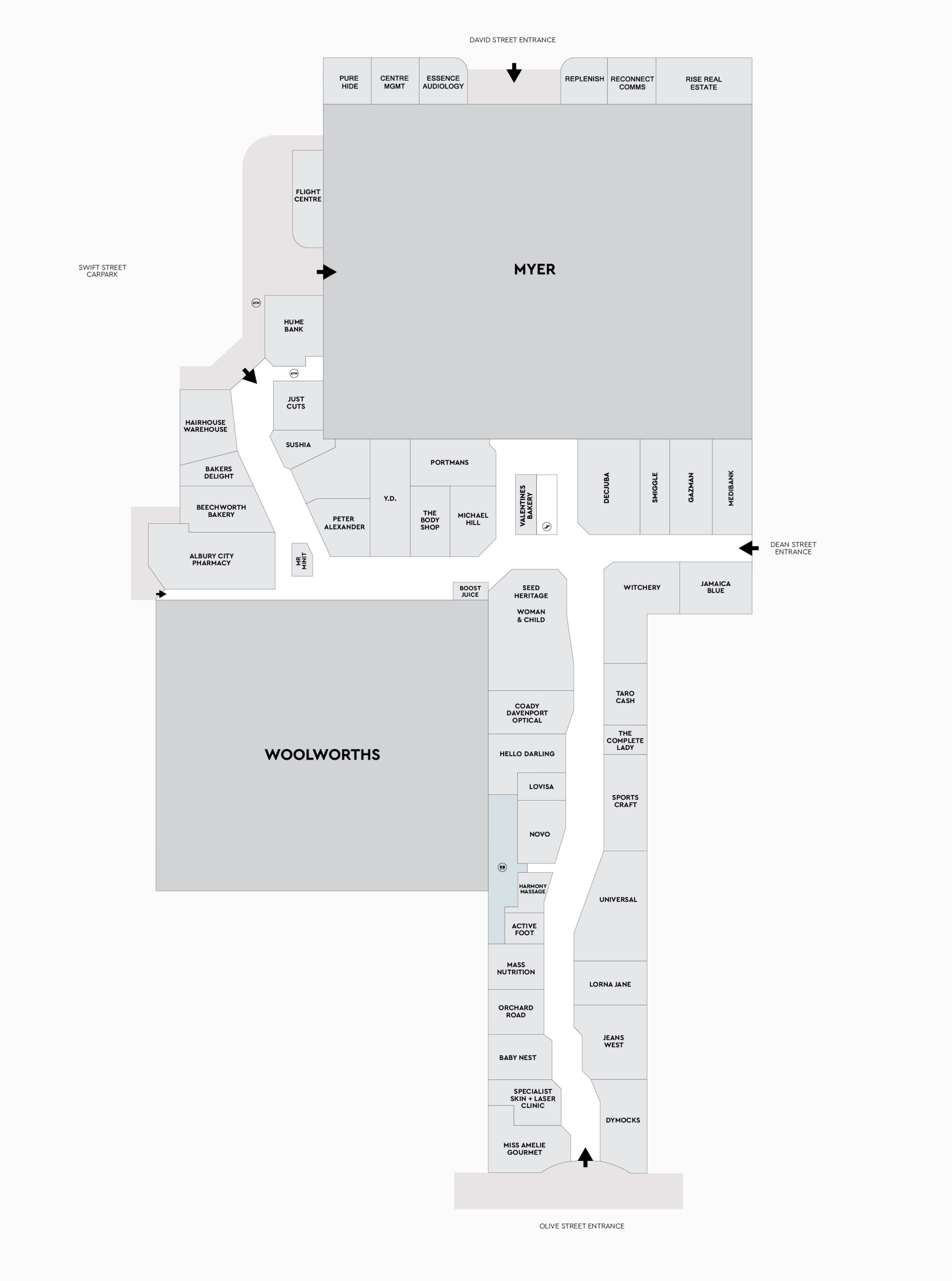 MYER CENTREPOINT - Retpro